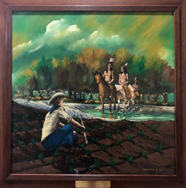 Historical Paintings by Eugene Carara - Explore Sterling, Colorado