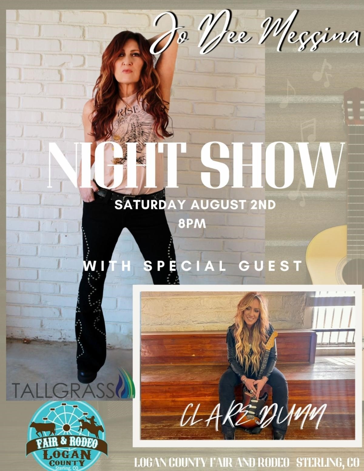 Jo Dee Messina Shines at Logan County Fair Night Show